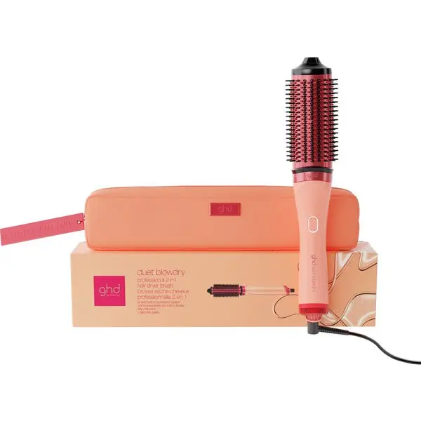 GHD Duet Blowdry 2-in-1 Hair Dryer Brush - Peach