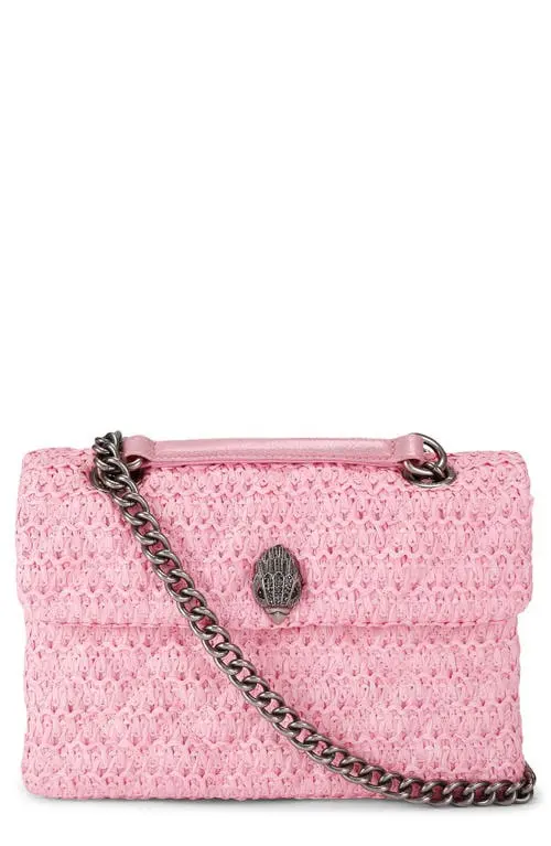 Kurt Geiger Kensington Raffia Convertible Shoulder Bag