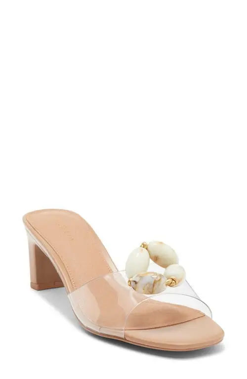 CECILIA NEW YORK Jessy Slide Sandal - Tea White