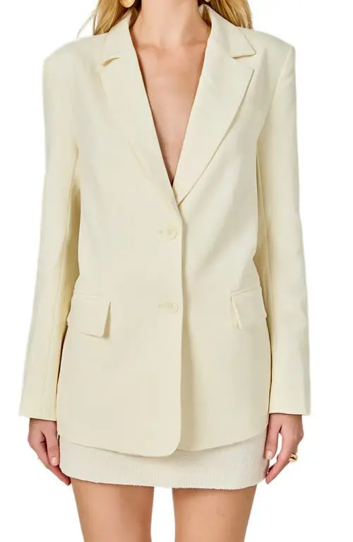 Endless Rose Single-breasted Blazer