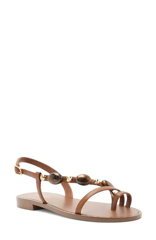 AREZZO Diana Slingback Toe Loop Sandal - Soul Natural