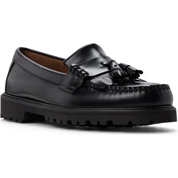 G.H.BASS Layton Leather Penny Loafer - Black