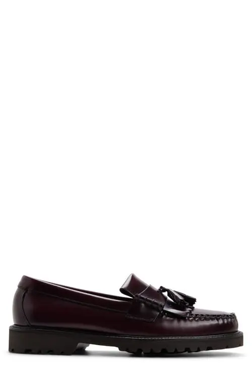 G.H.BASS Layton Leather Penny Loafer - Wine