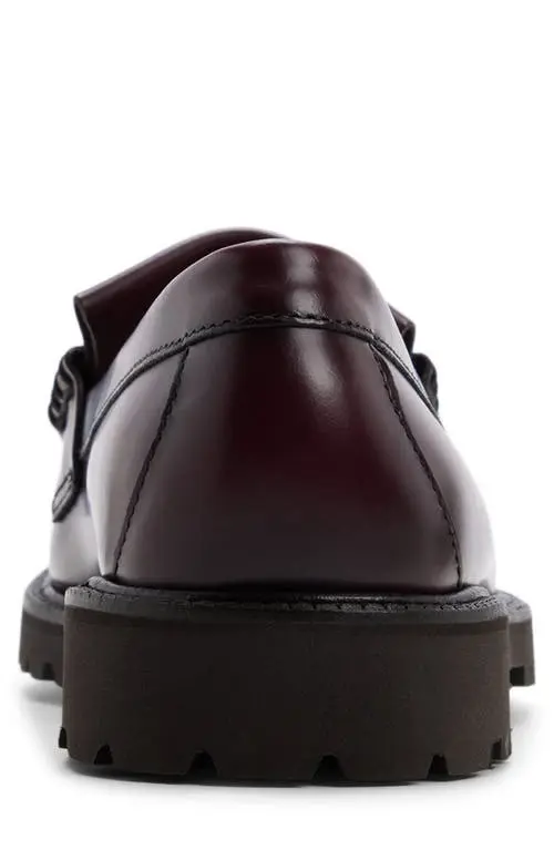 G.H.BASS Layton Leather Penny Loafer - Wine