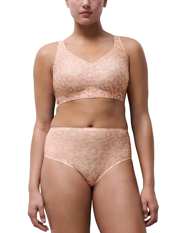 Chantelle Softstretch High Waist Thong - Leopard Blush