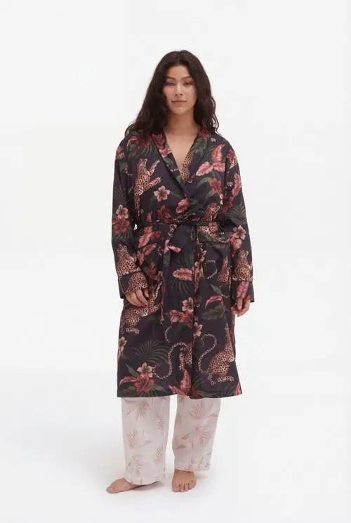 Desmond & Dempsey Robe - Soleia Navy