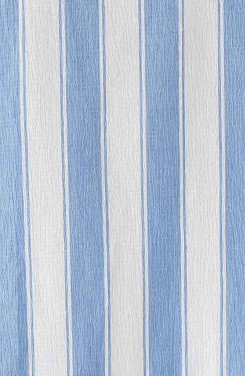 Desmond & Dempsey Feluka Stripe Stretch Cotton Short Pajamas