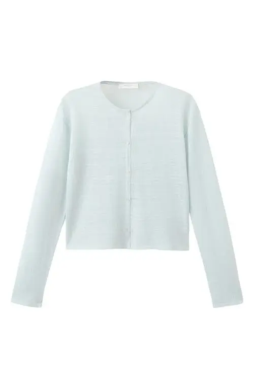 Mango Linen-blend Cardigan