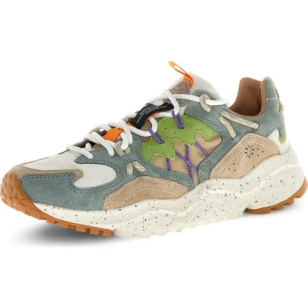 FLOWER MOUNTAIN Yamabushi Sneaker - Beige Sage