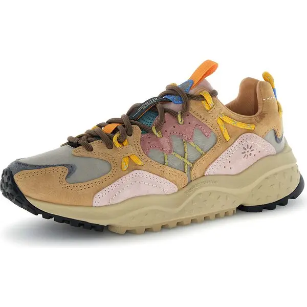 FLOWER MOUNTAIN Yamabushi Sneaker - Medium Brown