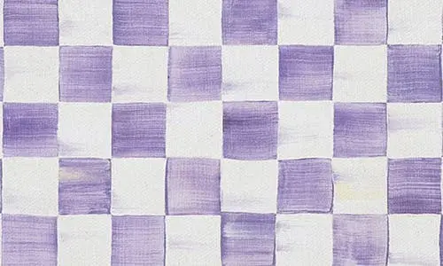 MACKENZIE-CHILDS Checkerboard Machine Washable Runner Rug
