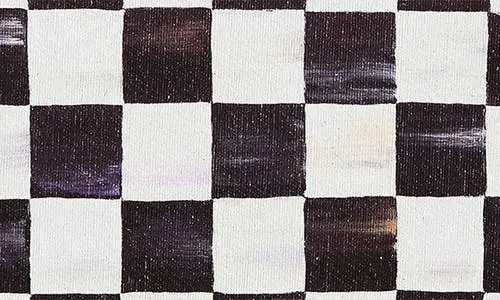 MACKENZIE-CHILDS Courtly Checkered Machine Washable Rug