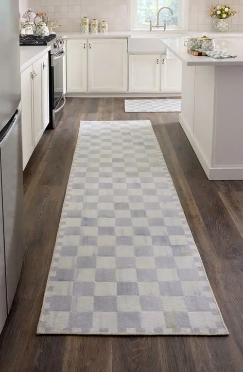 MACKENZIE-CHILDS Check Washable Runner