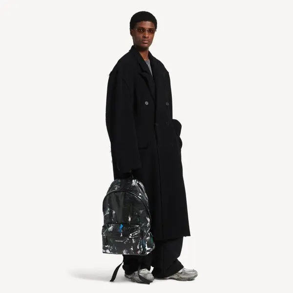 Balenciaga Explorer Backpack - Black/multicolor