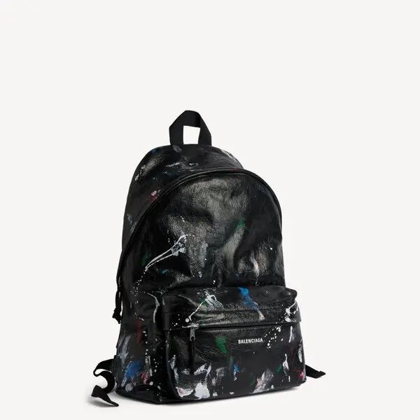 Balenciaga Explorer Backpack - Black/multicolor