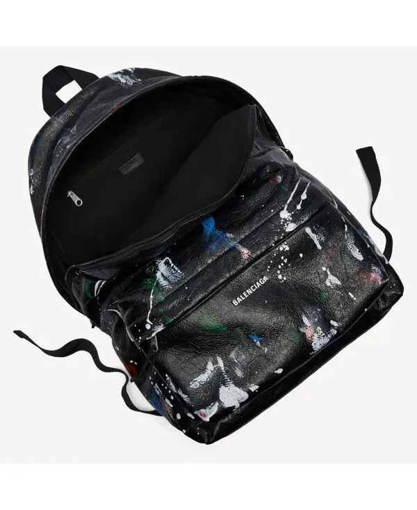 Balenciaga Explorer Backpack - Black/multicolor