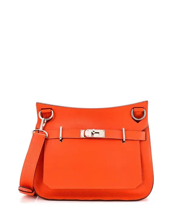 Hermès 31 Jypsiere Bag Clemence - Orange