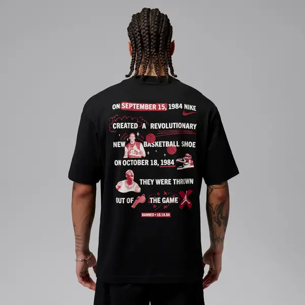 JORDAN Brooklyn T-shirt - Black