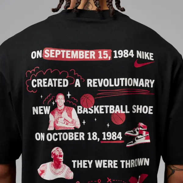 JORDAN Brooklyn T-shirt - Black