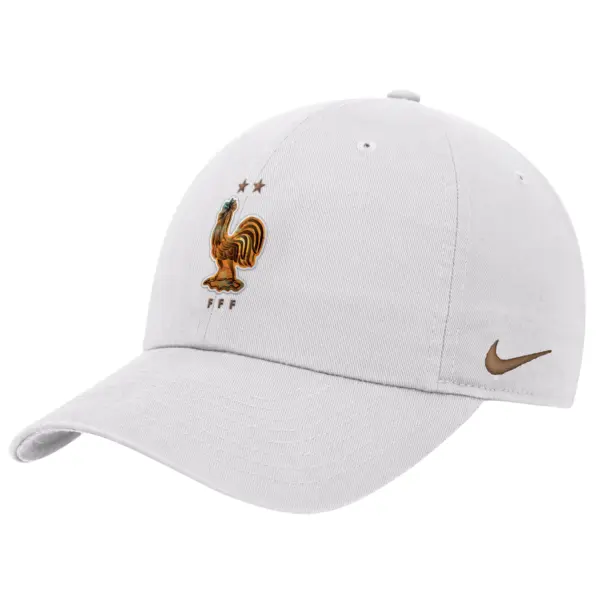 Nike France Soccer Club Cap - White
