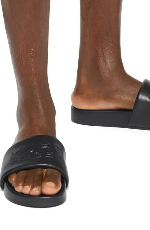 Kurt Geiger Stacked Slide Sandal - Black