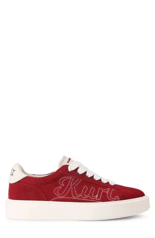 Kurt Geiger Albion Retro Low Top Sneakers - Red