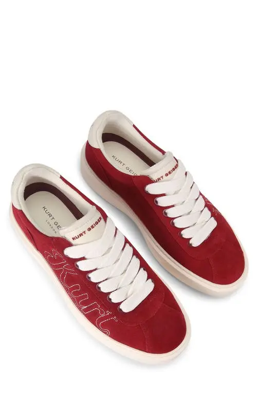 Kurt Geiger Albion Retro Low Top Sneakers - Red