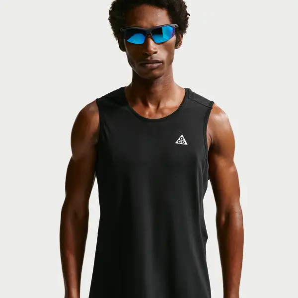 Nike Solar Chase" Dri-fit Adv Tank Top - Black