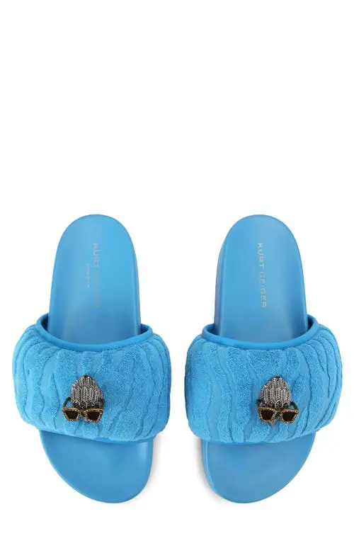 Kurt Geiger Puff Eagle Head Slide Sandal
