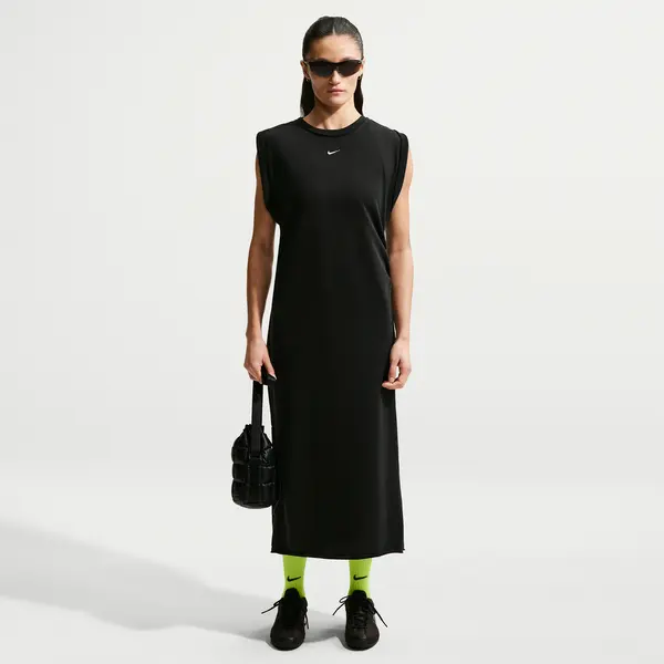 Nike Sportswear Chill Terry Oversized Dress - Black