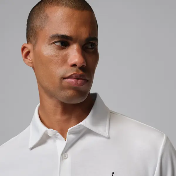JORDAN Sport Dri-fit Golf Polo - White