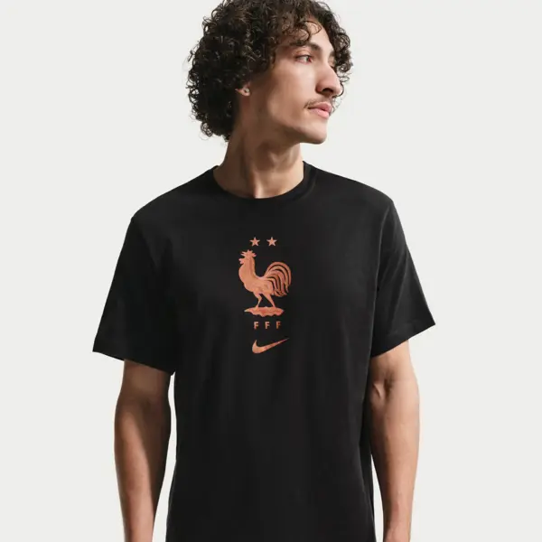 Nike Fff Soccer T-shirt - Black