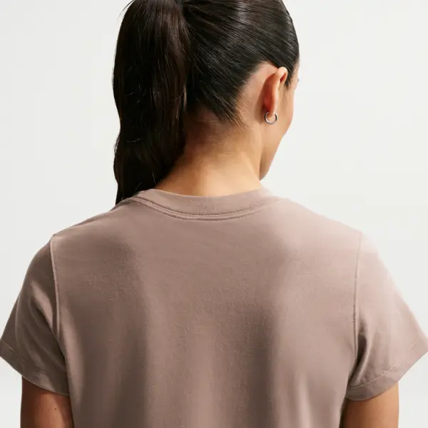 Nike Dri-fit Short-sleeve Top - Brown