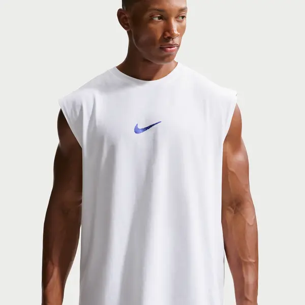 Nike Sleeveless Training T-shirt - White
