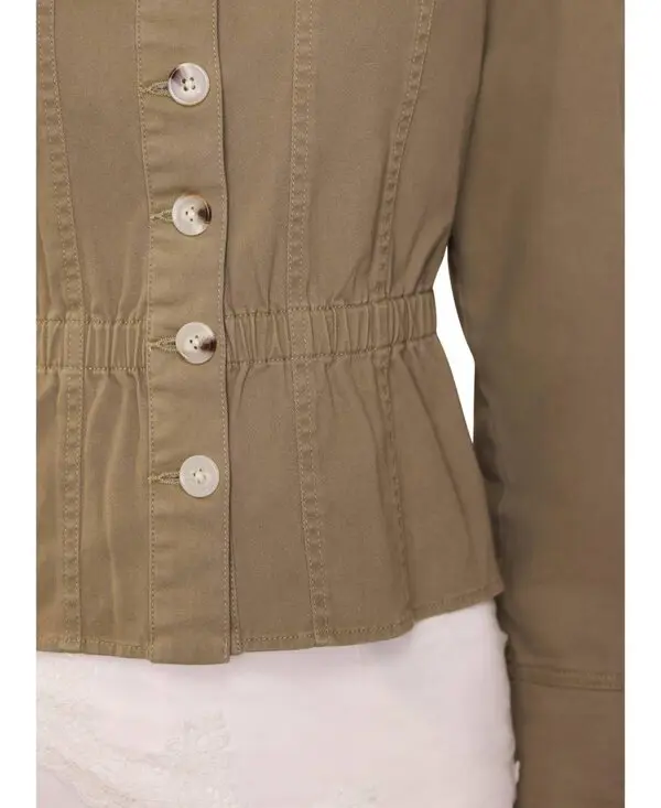 Mint Velvet Collared Peplum Jacket