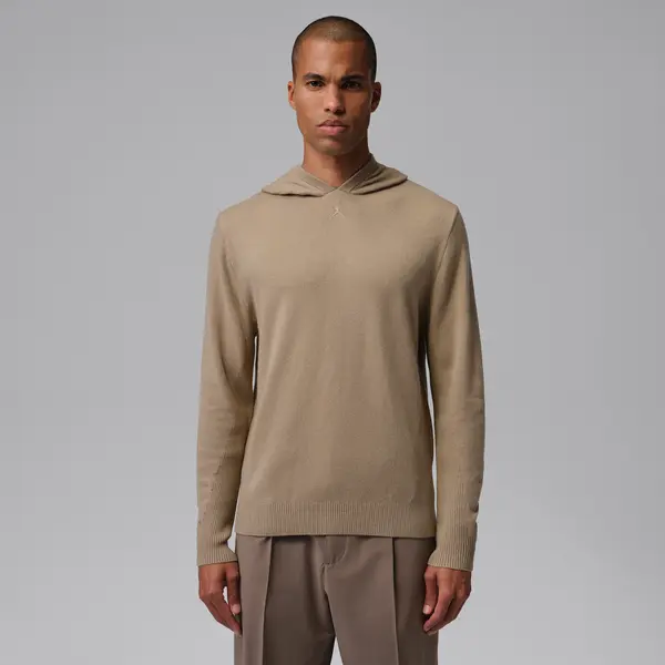 JORDAN Sport Golf Cashmere Hoodie - Brown