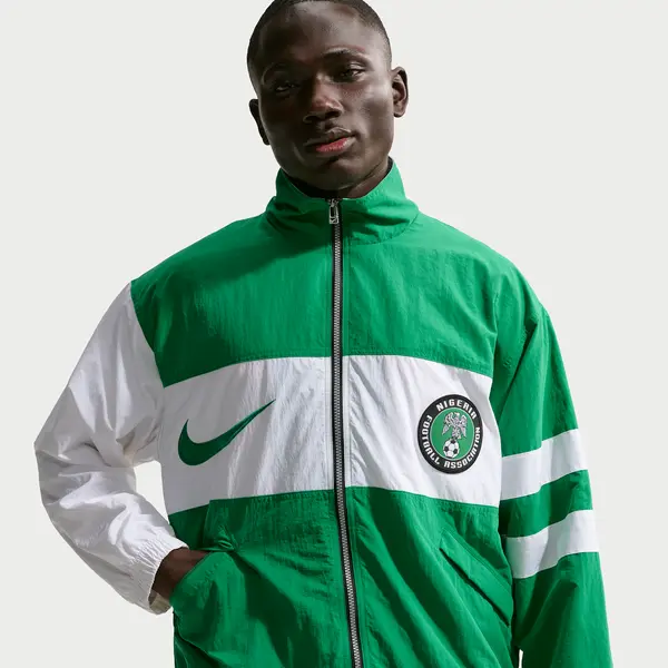 Nike Nigeria 1996 Reissue Soccer Replica Track Jacket - Green