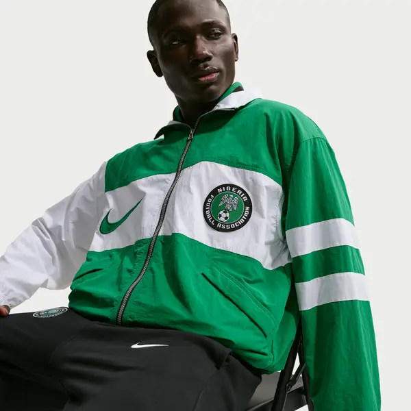 Nike Nigeria 1996 Reissue Soccer Replica Track Jacket