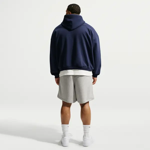 Nike Standard Issue Therma-fit Brushed Basketball Pullover Hoodie - Blue