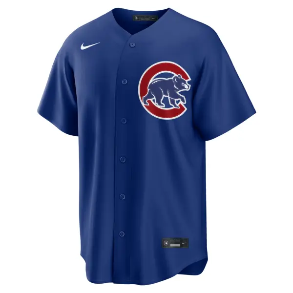 Nike Pete Crow-armstrong Chicago Cubs Mlb Replica Jersey - Blue