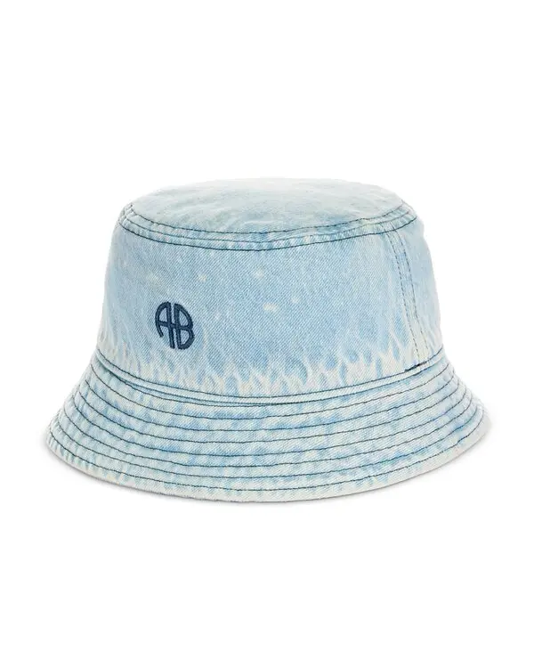 ANINE BING Nicks Bucket Hat - Washed Blue