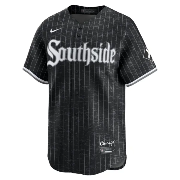 Nike Chicago White Sox City Connect Dri-fit Mlb Limited Jersey - Black