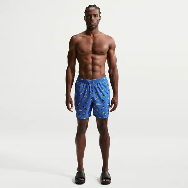 Nike Swim Breaker 7" Brief-lined Volley Short - Blue