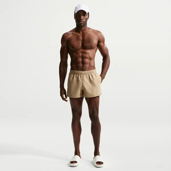 Nike Essential 3" Brief-lined Volley Short - Brown