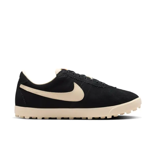 Nike Astrograbber Suede Low Top Athletic Shoes - Black