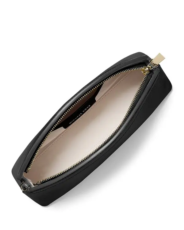 Michael Kors Athena Small Leather Crossbody Clutch