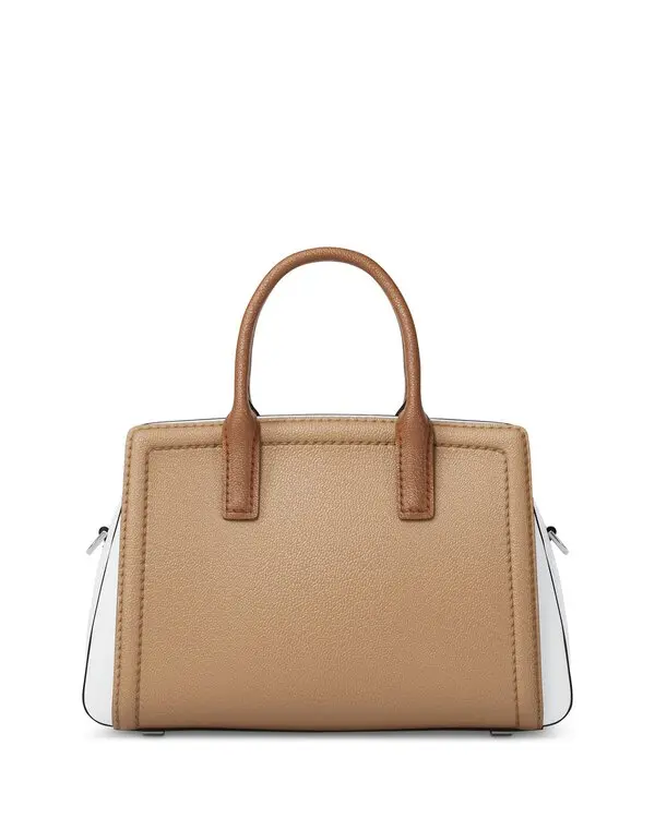 Michael Kors Leather Crossbody Bag - Peanut/multi
