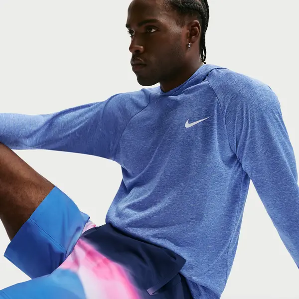 Nike Dri-fit Uv Long Sleeve Hooded Top