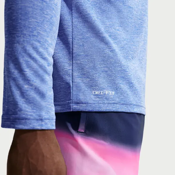 Nike Dri-fit Uv Long Sleeve Hooded Top