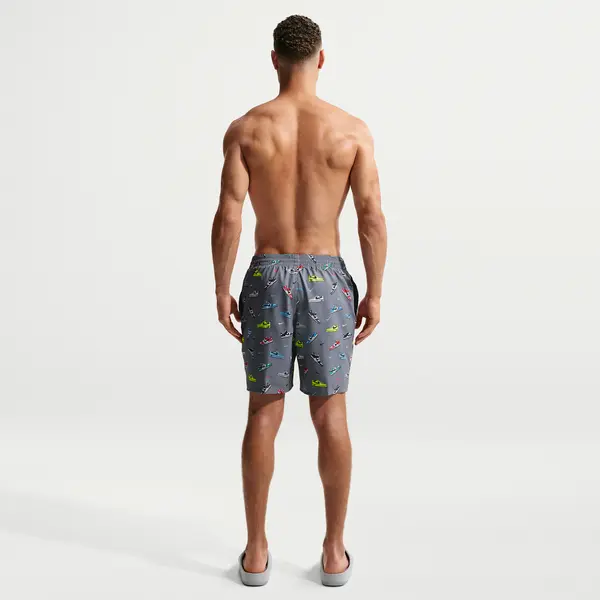 Nike Swim Breaker 7" Brief-lined Volley Short - Grey